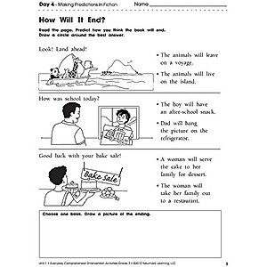 Newmark Learning Grade 3 Everyday Comprehension Intervention Activities Aid Book (Eia)