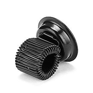 BTSKY 8 Pack Stainless Steel Magnetic Pen Holder Clips- Magnetic Pen Clip Holder Fit Any Size Pens Magnetic Push pins for Refrigerator Whiteboard Erase Board and Bulletion Board Map Black