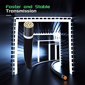 Bateria Power Solar Panel Cable 100FT Red and Black, 2Pack Solar Extension Cable, 10AWG (6mm²) Tinned Copper Wire for Outdoor Automotive RV Boat Marine Solar Panel- Black