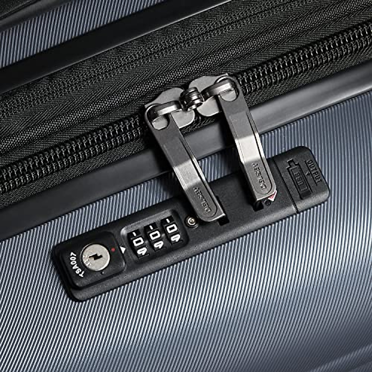 DELSEY Paris Cruise 3.0 Hardside Expandable Luggage with Spinner Wheels, Graphite, 2-Piece Set (21/28)