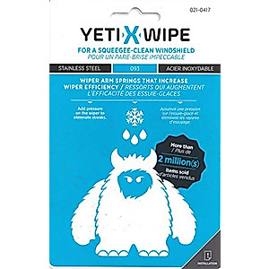 YETI X WIPE : Add-on Wiper Arm Pressure Spring Set (Pack of 2 Black)
