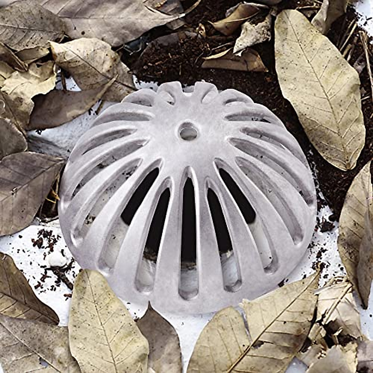 Floor Sink Strainer, Aluminum Dome Strainer, Floor Drain Strainer, Strainer for Dining Room, Home, Outdoor Garden, Kitchen Or Bathroom 5-1/2" W X 2-1/4"H-01