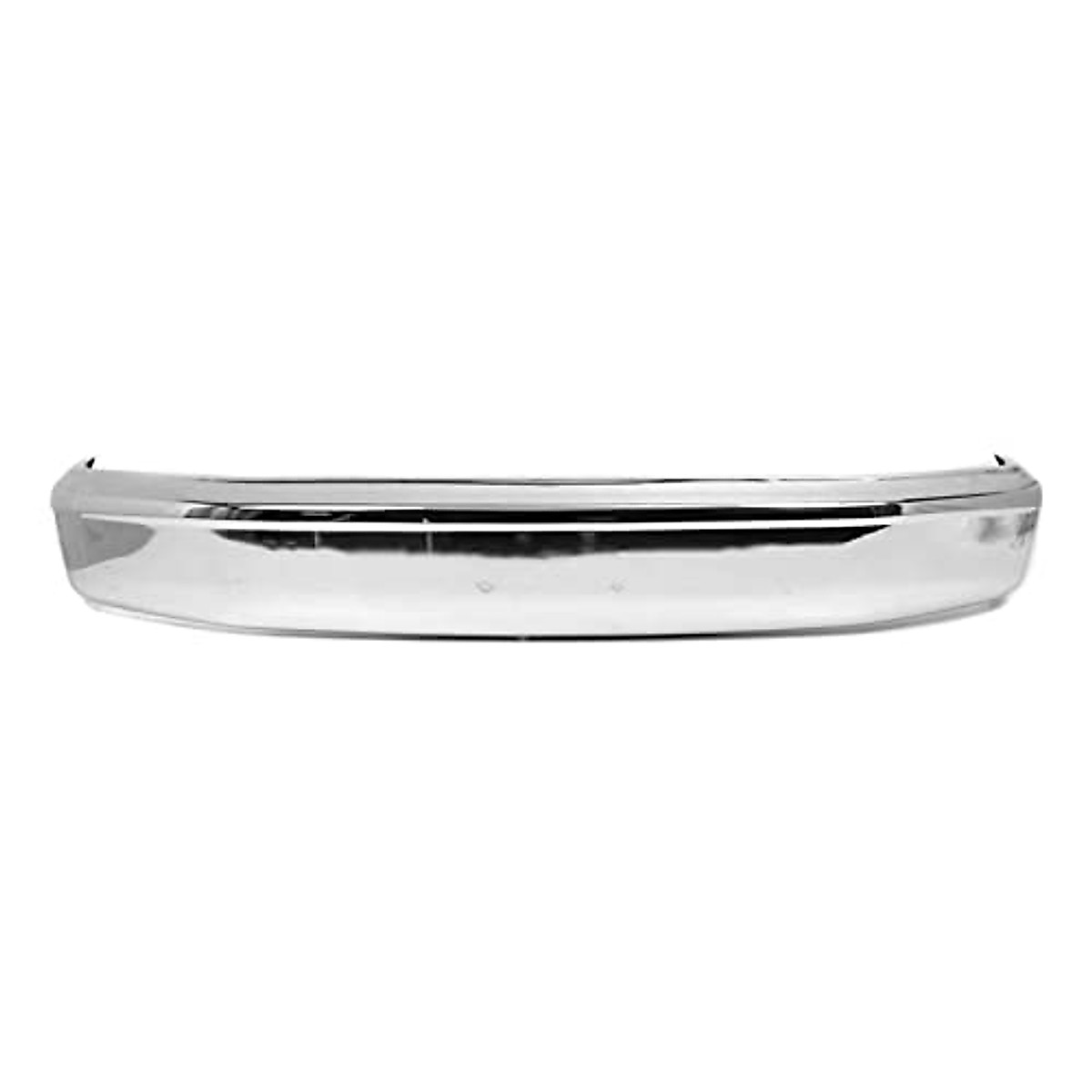 Crash Parts Plus Chrome Steel Front Bumper for Ford Bronco, F-150, F-250, F-350 - FO1002236
