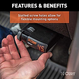 CURT 51144 TriFlex Trailer Brake Controller Mounting Bracket