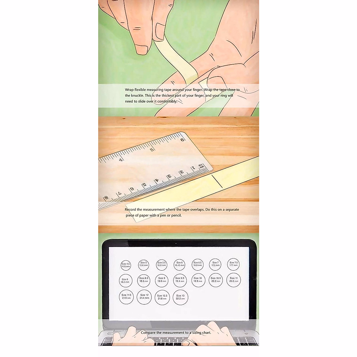 Blocaci 14k White Rose Yellow Gold Wedding Bands 1/2 Carat (ctw) Comfort Fit Eternity Petite Micropave Moissanite Wedding Rings for Women