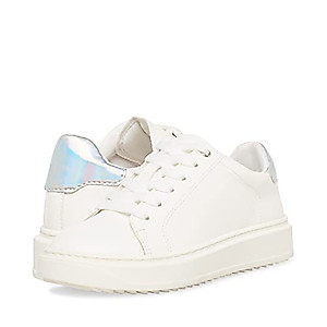 Steve Madden Girls Shoes Charly Sneaker, White, 2