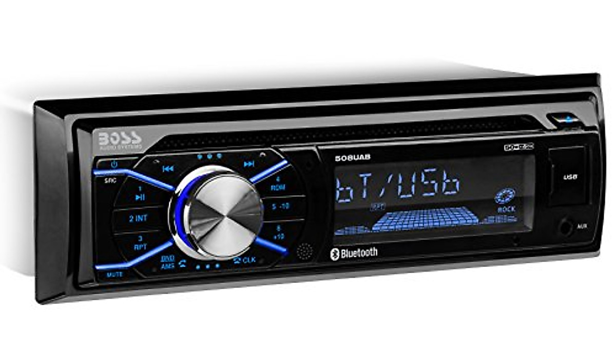 BOSS Audio 508UAB Car Stereo - Bluetooth, USB, CD Player, Radio