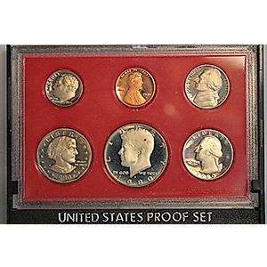 1980 S -1989 US Mint Set Clad Proof Set Run 52 coins