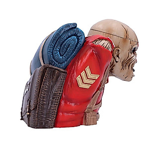 Nemesis Now Officially Licensed Iron Maiden The Trooper Bust Box (Small) Red, 12cm