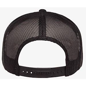 Flexfit Adjustable Snapback Classic Trucker Hat 6006 (Black)