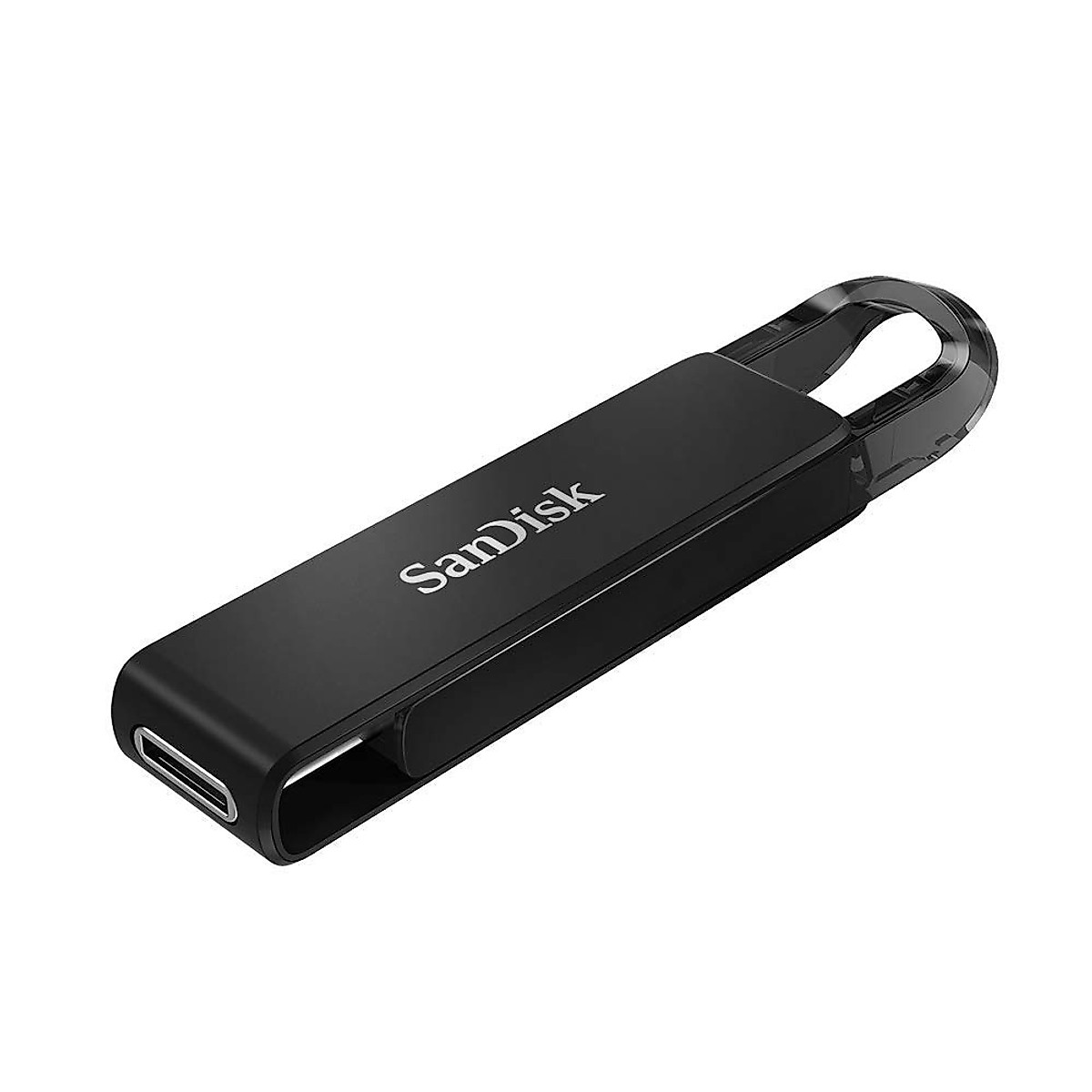 SanDisk Ultra USB Type-C Flash Drive 128GB (SDCZ460-128G-G46) Bundle with (1) Everything But Stromboli Lanyard