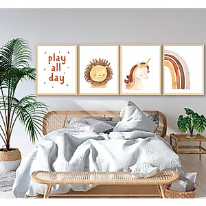 Boho Nursery Decor for Girl - Rainbow Room Decor, Cute Room Decorations, Nursery Wall Decor Girl, Girl Nursery, Pastel Room Decor, Pastel Decor, Neutral Wall Art, Rainbow Nursery Decor, Rainbow Wall Art, Boho Prints, You Are My Sunshine Wall Decor, Hello