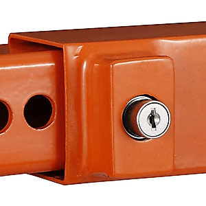 DorBuphan Shipping Container Locks, Heavy Duty Equipment Lock Cargo Door Lock Adjustable Max Length 20.5”, High Security Trailer Lock for Trucks and Containers