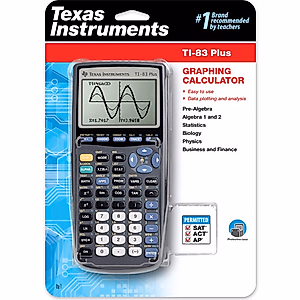Texas Instruments TI-83 Plus Graphing Calculator (Renewed)