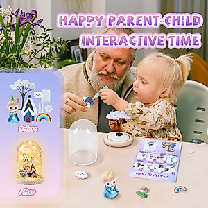 joypath Gifts for 4 5 6 7 8 Year Old Girls, DIY Night Light Toys for Girls Ages 4-6 6-9, Make Your Own Princess Crafts for Kids, Arts and Crafts Nightlight Birthday Christmas Gift for Girls