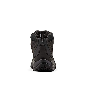 Columbia mens Newton Ridge Plus Ii Waterproof Hiking Boot, Black/Black, 12 US