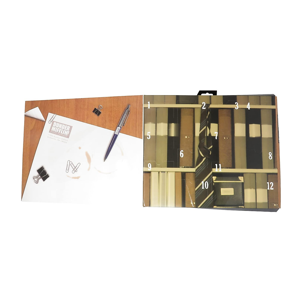 The Office 12 Days Of Socks Advent Calendar Set (Mens 6-12)