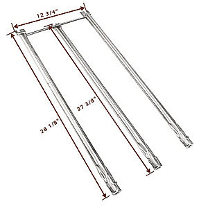 QuliMetal 7639 7537 7508 Grill Parts Replacement Kit for Weber Spirit 300 Series with Side-Mounted Control Knob