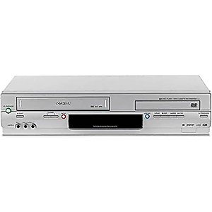 VHS RECORDER AND DVD PLAYER (Renewed)
