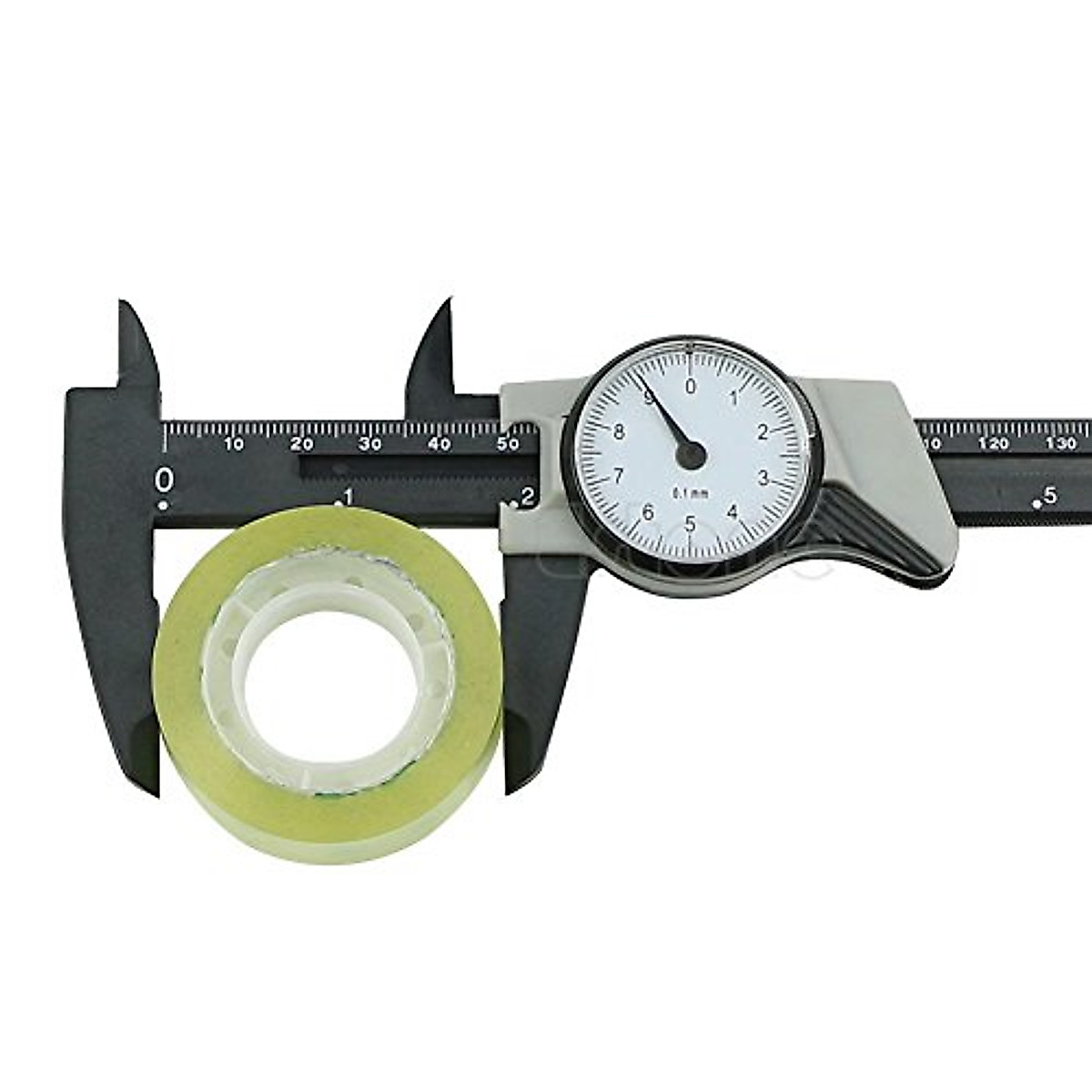 Kocome 150mm 6inch Dial Caliper Plastic Vernier Caliper 4 Way Gauge Micrometer