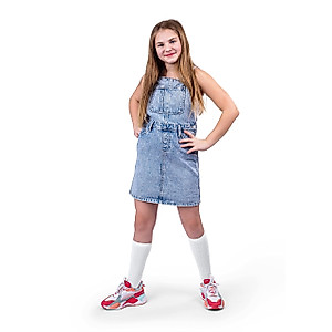 Silky Toes Girls Knee High Rayon Derived from Bamboo Seamless Socks 3 Pk Little Big Girl Socks for School Uniform