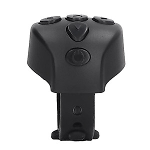 Remote Page Turner, Rechargeable Free Your Hands Adjustable Size Supports Mainstream Apps Remote Control for iPhone (Black)
