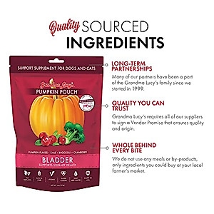Grandma Lucy's Pumpkin Pouch 6 oz, Bladder