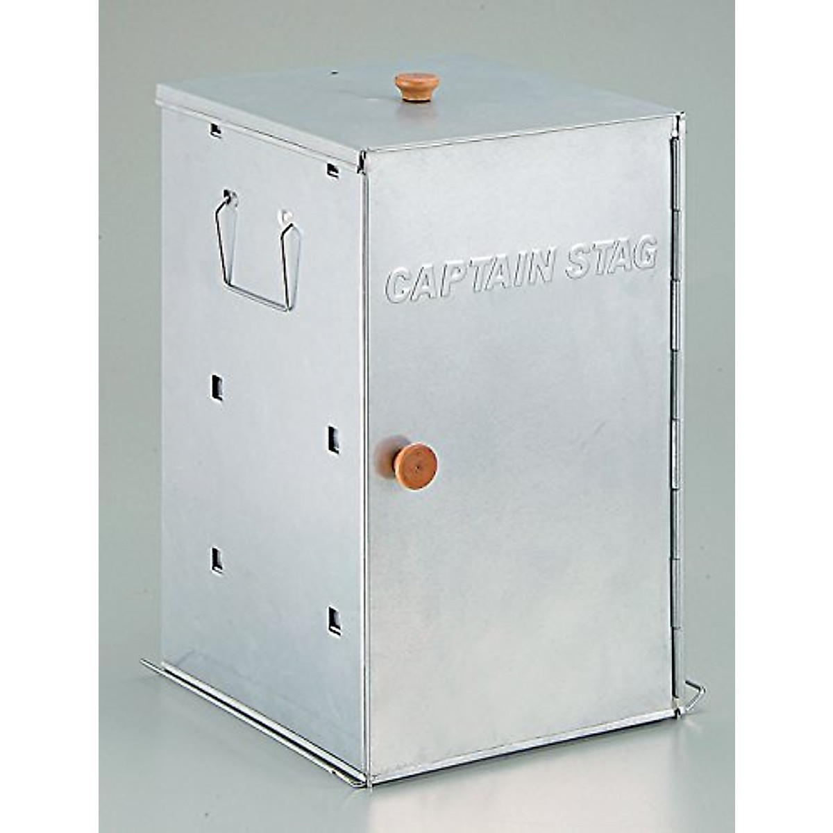 CAPTAIN STAG M-6547 Barbecue Smoker, Advanced Folding Smoker, Smoke Compatible