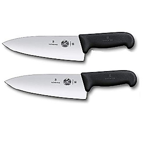 Victorinox Fibrox Pro Chef's Knife, 8-Inch Chef's FFP - SET OF 2