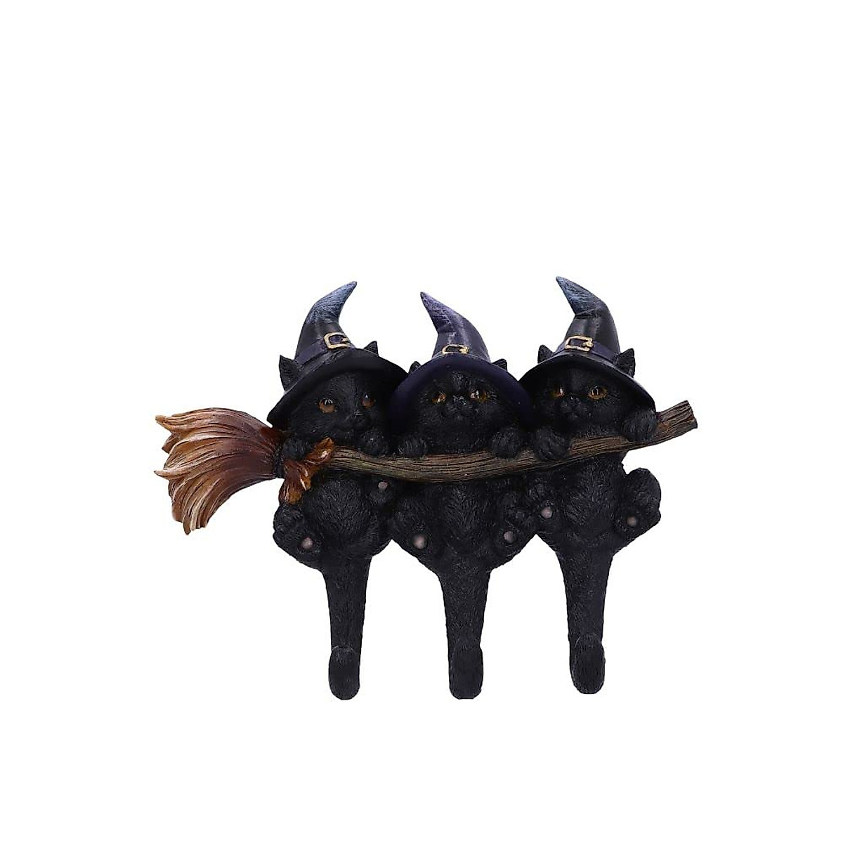 Nemesis Now Witches Helpers Key Hanger 20cm, Black