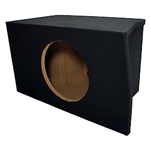 American Sound Connection FTB1X10-05MSTNG-SPKT Subwoofer Enclosure Compatible with Ford Mustang 2005-2014 Single 10" Custom Fit Sub Box