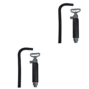2 Sets Kayak Water Pump Small Bilge Pump Kayak Canoe Accessories Kayak Pump and Black Bilge Pump Kayak Bilge Pump Boat Bilge Pumps Kayak Supplies Eva Hand Pump Major