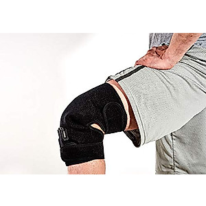 Sharper Image Cordless Knee Heat Therapy Wrap - S/M