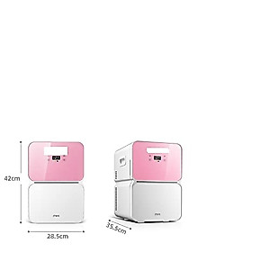 YAARN Small Fridge for Bedroom Refrigerator Small Mini Refrigerator 22L Household Cosmetics Dual-use Refrigerator Heating and Cooling Refrigerator