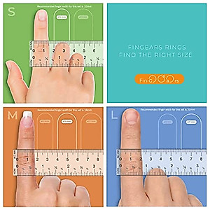 Fingears (Green/Black, Large)