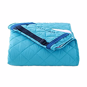 Berkshire Blanket & Life is Good Outdoor Throw | Packable Water Repelling Tear Resistant Camping Picnic Blanket | Stripe| 55" x 70"