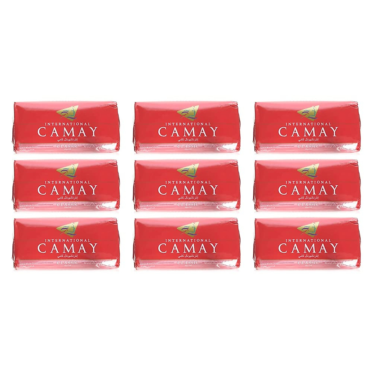 Camay Classic Bar Soap 3 Bars in A Pack 3 Pack (9 Bars)