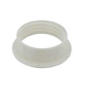 5-inch Tube Portable AC Air Conditioner Exhaust Hose Flange Wall Mount INDOOR - Clockwise thread 5CWMOUNT