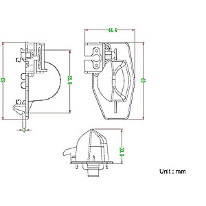 for Honda Odyssey Car Rear View Camera Back Up Reverse Parking Camera/Plug Directly HD Camera