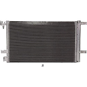 Kool Vue A/C Condenser Compatible with 2010 Buick Allure, Fits 2016-2018 Buick Cascada, Fits 2010-2016 Buick LaCrosse, Fits 2011-2017 Buick Regal With Receiver Drier GM3030285