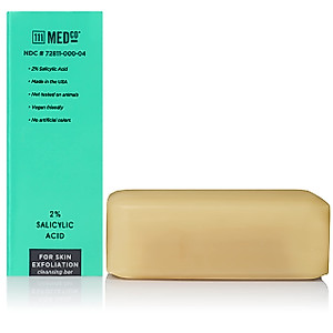 111MedCo 2% Salicylic Acid Cleansing 4oz. Medicated Soap Bar