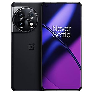 OnePlus 11 5G | 8GB RAM+128GB | Dual-SIM | Titan Black | US Factory Unlocked Android Smartphone | 5000 mAh battery | 80W Fast charging | Hasselblad Camera | 120Hz Fluid Display | 4nm Processor