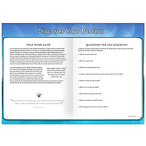 InnerGuide Undated Yearly Wellness Planner - Daily Weekly & Monthly Organizer & Appointment Book - Goal Setting - Journal - Faux Leather Cover - “8” x 9” - Turquoise