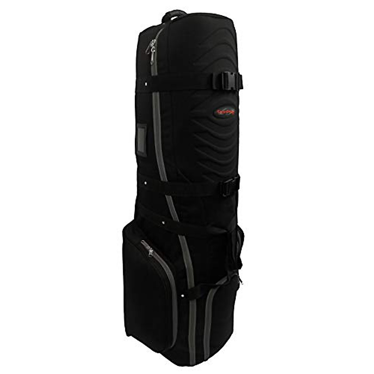 CaddyDaddy Phoenix Padded Golf Travel Bag Cover with North Pole Oversized Pockets - Heavy Duty, Wheeled Travel Golf Bag Cover