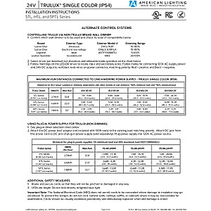 Trulux HTL-WW Indoor High-Output Replacement, Reel-16.4ft, Warm White 3000K