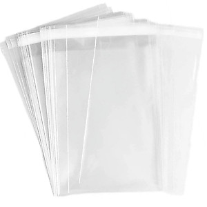 200 PCS 4 x 6 Inch Clear Cellophane Cello Bags,Thick 1.5-Mil Poly Bag-Fits 4X6 Prints Photos Cards Candy Treats Bakery Cookie