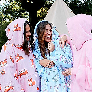 The Oodie Blanket Hoodie | Premium Wearable Blanket Adult & Kids Sizes | All Patterns & Colors | Hoodie Blankets, Oversized Hoodie Blanket for Women & Men, Oodie Hoodie Blanket Hoodie Women & Men