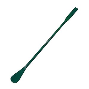 A2Z-PTSQSP9 PTFE Stainless Steel Double Ended Micro Lab Spatula, Square & Flat Spoon End, 9" Length