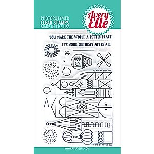 Avery Elle Clear Stamp Set 4"X6"-After All