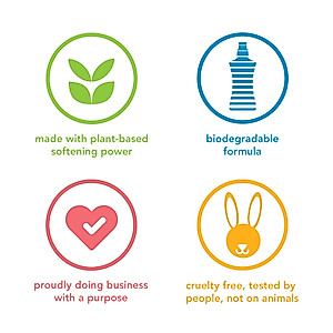 Method Fabric Softener, Fresh Air, 45 loads, Reduces Static Cling, 53.5 Ounces (Pack of 1)